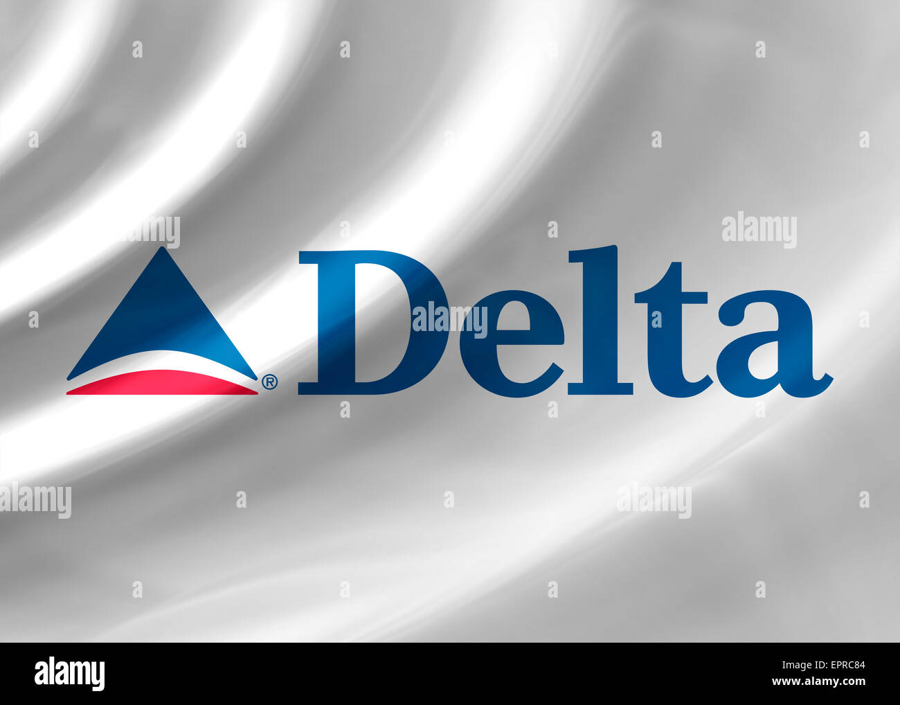 Delta Airlines logo Symbol Flagge emblem Zeichen Stockfotografie - Alamy