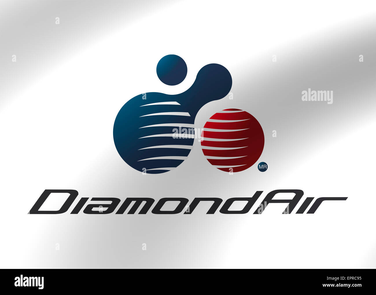 Diamond air logo Symbol Flagge zeichen Emblem Stockfotografie - Alamy