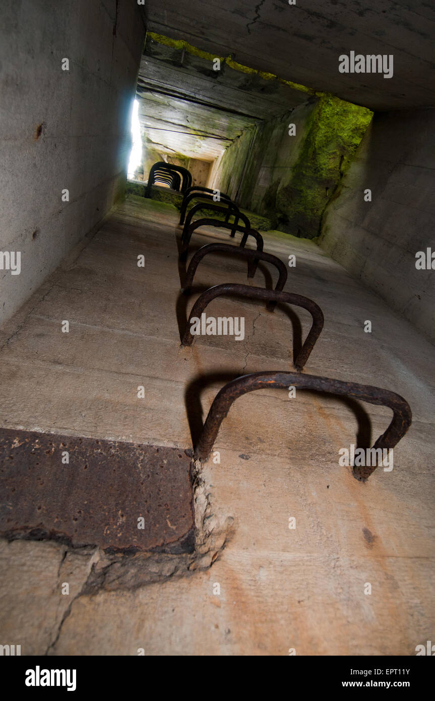 Hermann Goering Bunker in der Wolfsschanze, Hitlers Wolf Lair Ostfront ...