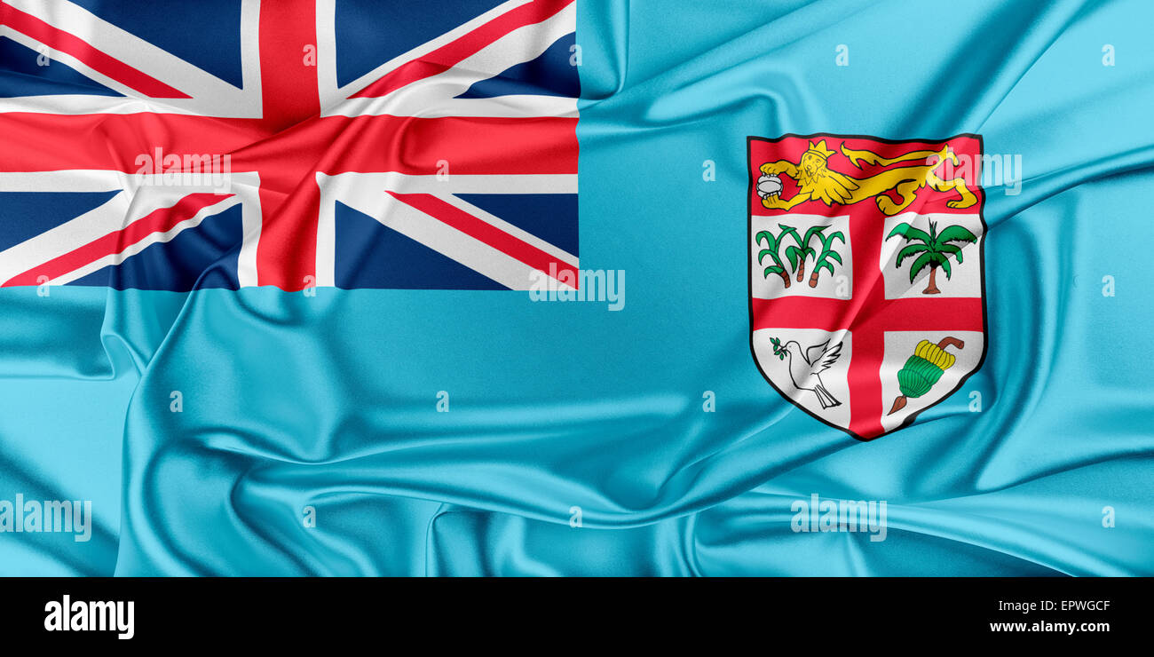 Flag Of Fiji Stockfotos & Flag Of Fiji Bilder - Alamy