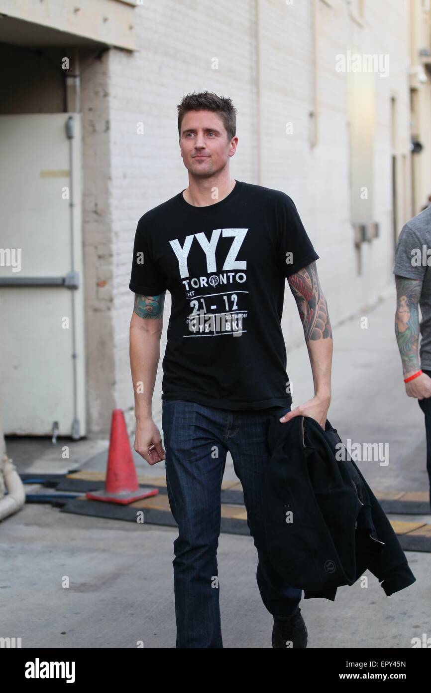 Prominente in den Studios "Jimmy Kimmel Live!" Featuring: Daniel Adair ...