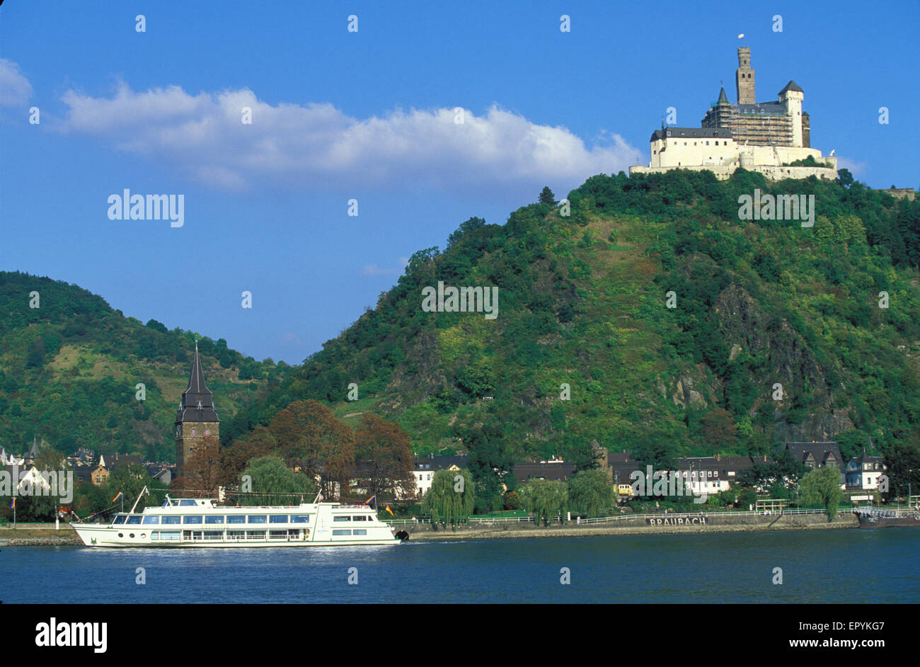 Marksburg rhine valley castle germany -Fotos und -Bildmaterial in hoher ...