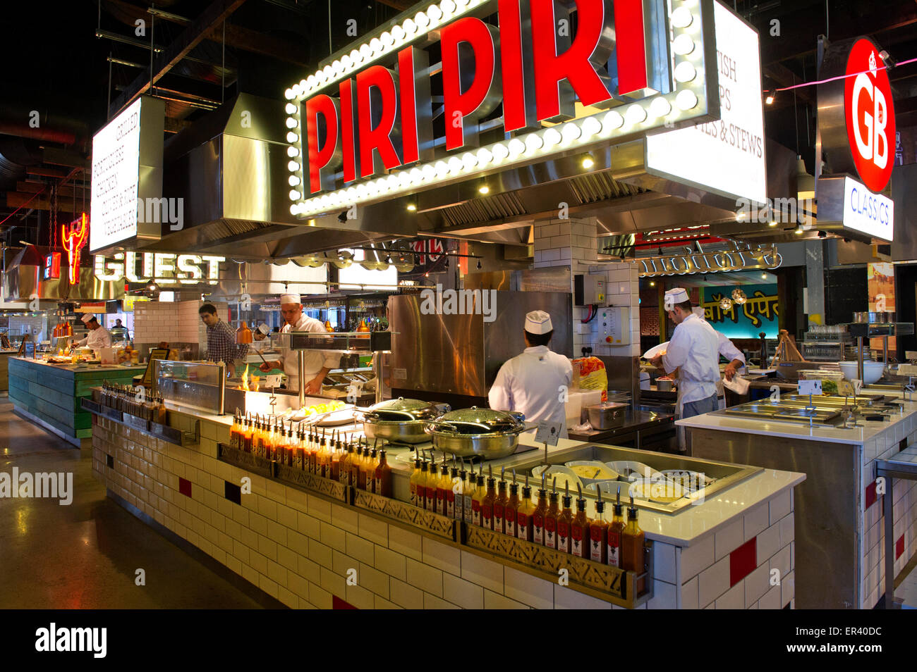 ZaZa-Basar, Bristol, UK, eine internationale Streetfood-Restaurant ...