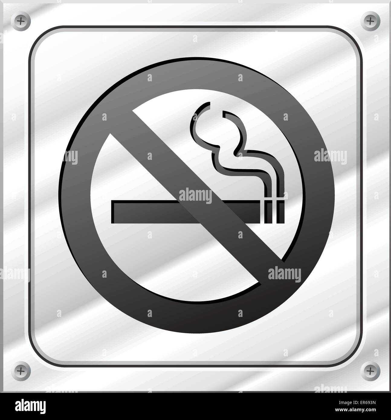 No smoking sign symbol isolated -Fotos und -Bildmaterial in hoher ...