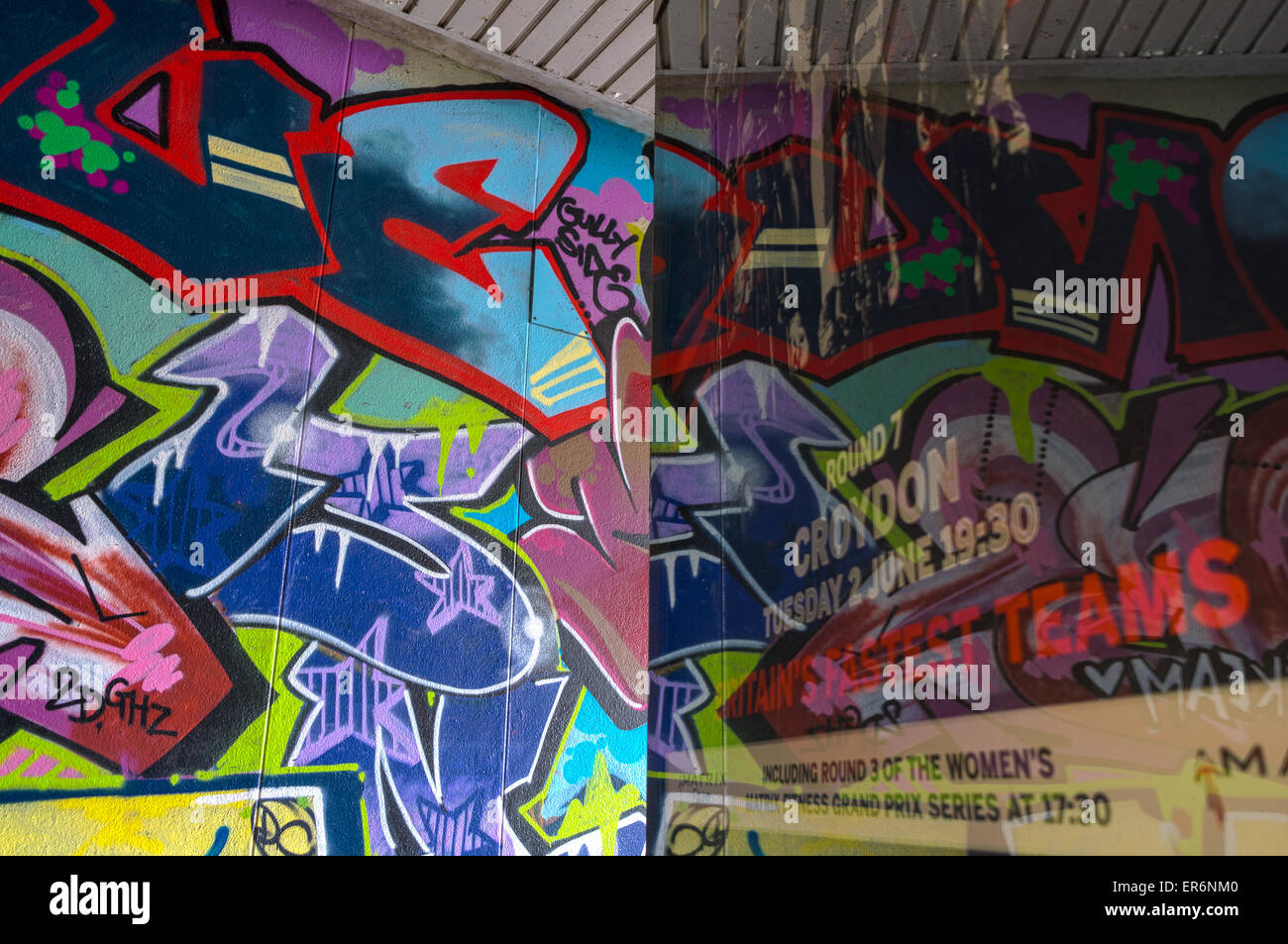 Helle graffiti -Fotos und -Bildmaterial in hoher Auflösung – Alamy