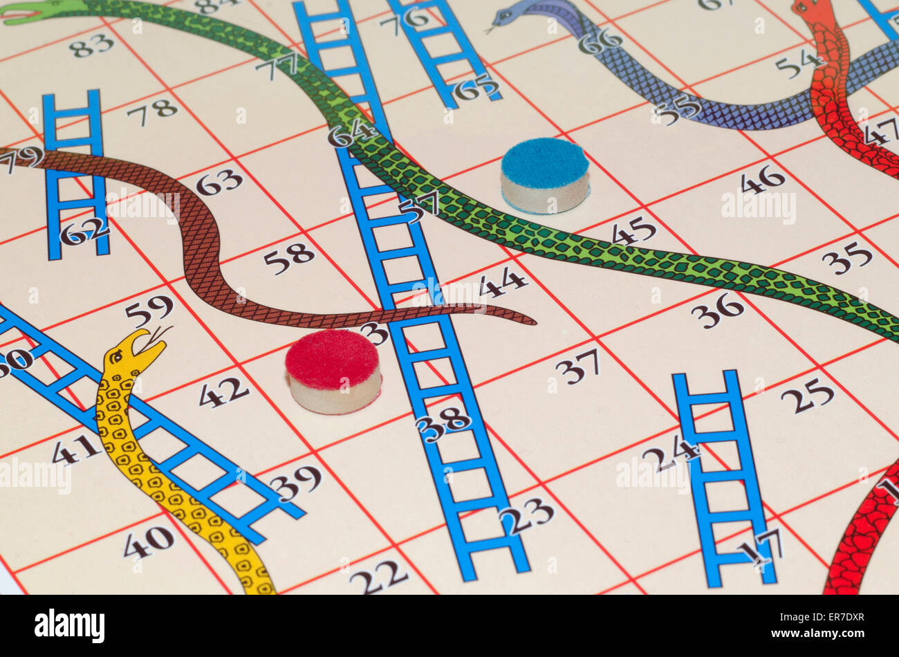 Schlangen und leitern spiel -Fotos und -Bildmaterial in hoher Auflösung ...