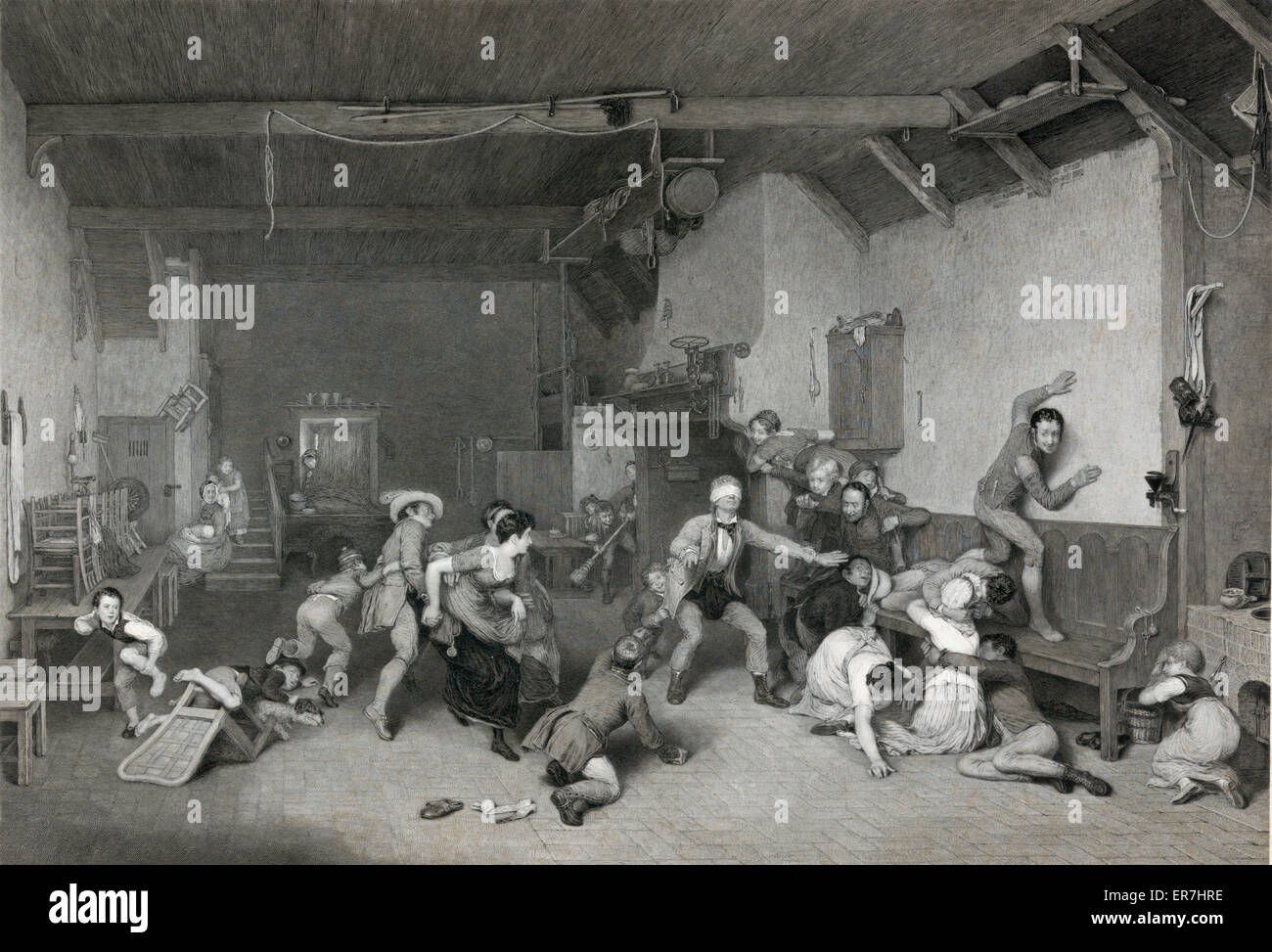 Blind Mans Buff Stockfotos und -bilder Kaufen - Alamy