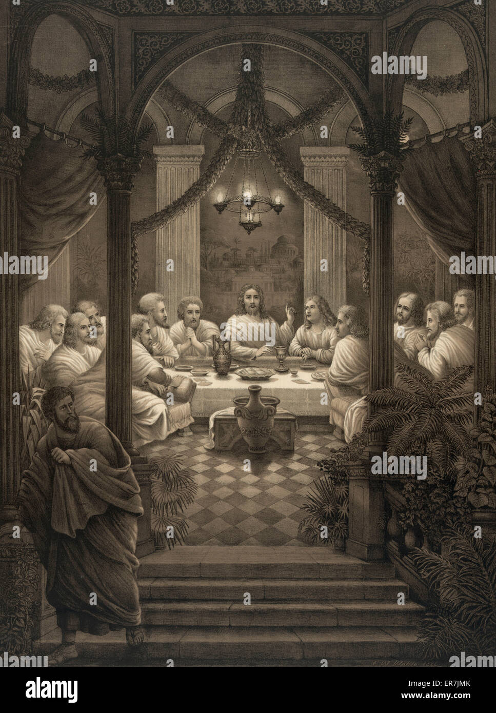 Christus beim letzten abendmahl -Fotos und -Bildmaterial in hoher Auflösung – Alamy