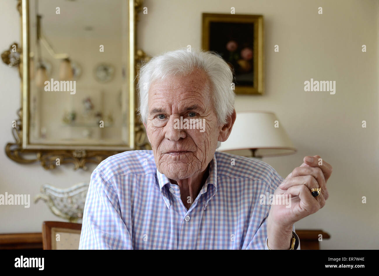 Hamburg, Deutschland. 26. Mai 2015. Ehemalige Nachrichtensprecher ...