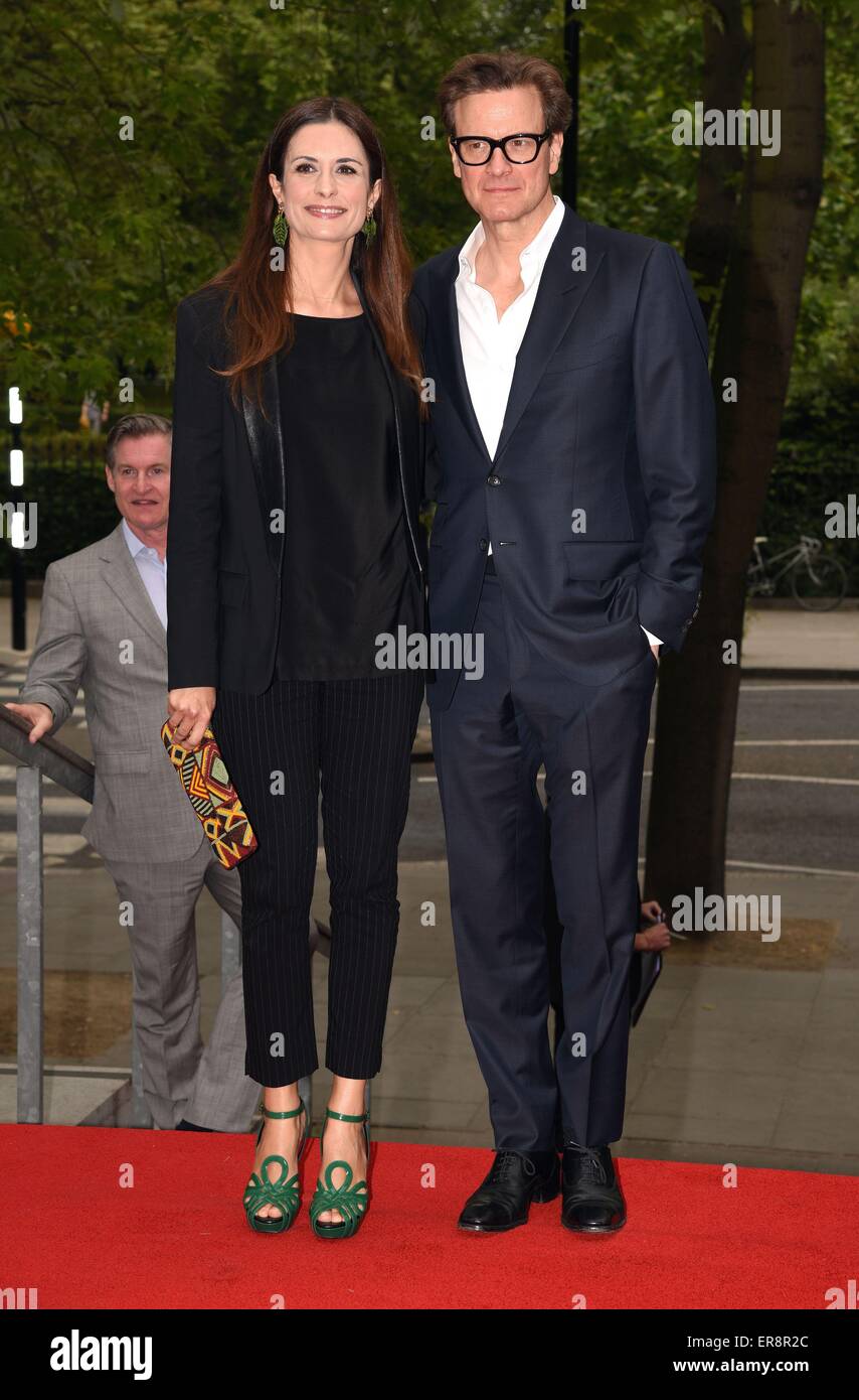 London, UK. Livia Firth und Colin Firth bei The True Cost UK Film ...