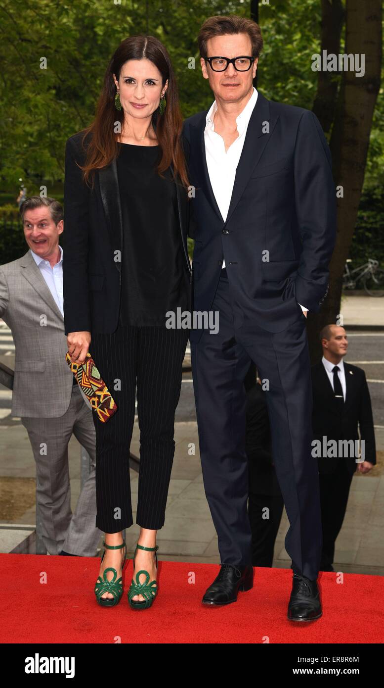 London, UK. Livia Firth und Colin Firth bei The True Cost UK Film ...