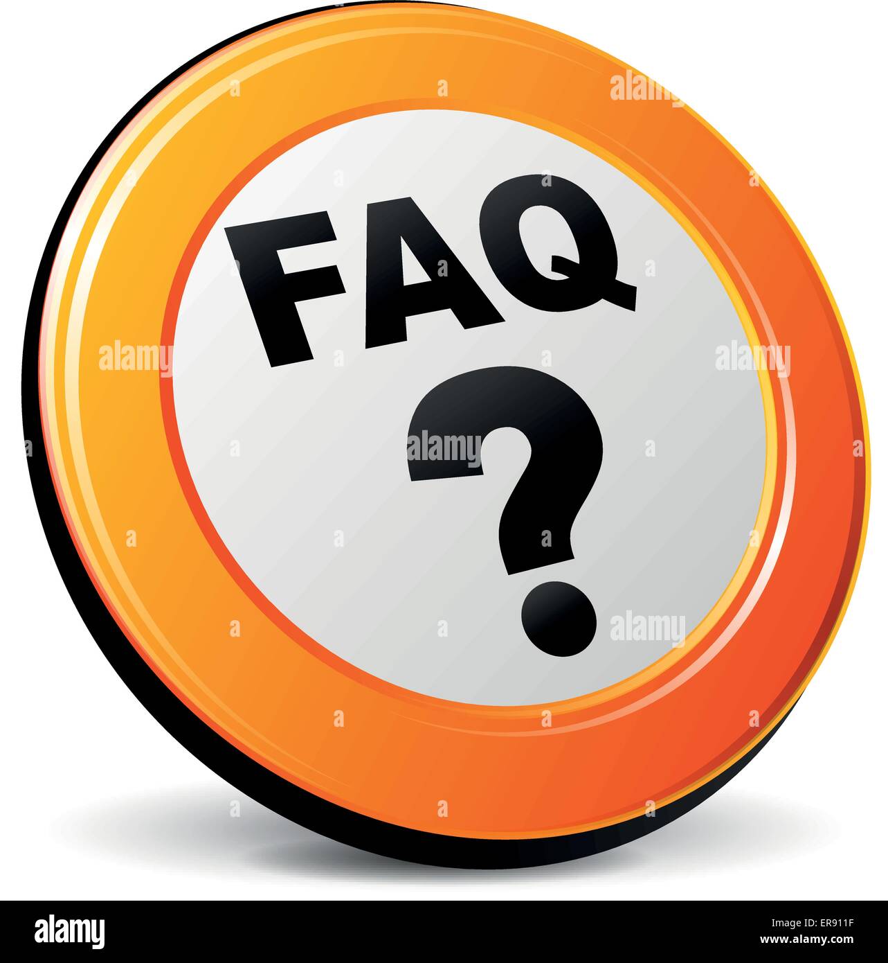 Faq logo Stock-Vektorgrafiken kaufen - Alamy