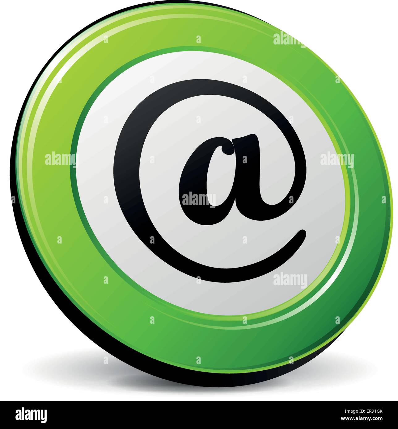 At zeichen e mail am symbol Stock-Vektorgrafiken kaufen - Alamy