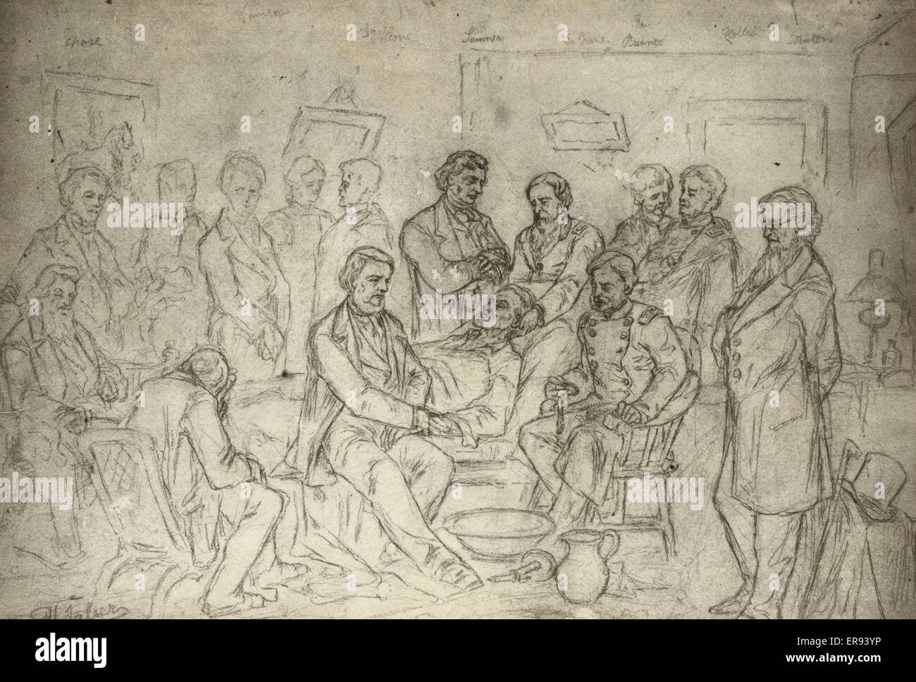 Abraham lincoln sterbebett -Fotos und -Bildmaterial in hoher Auflösung ...