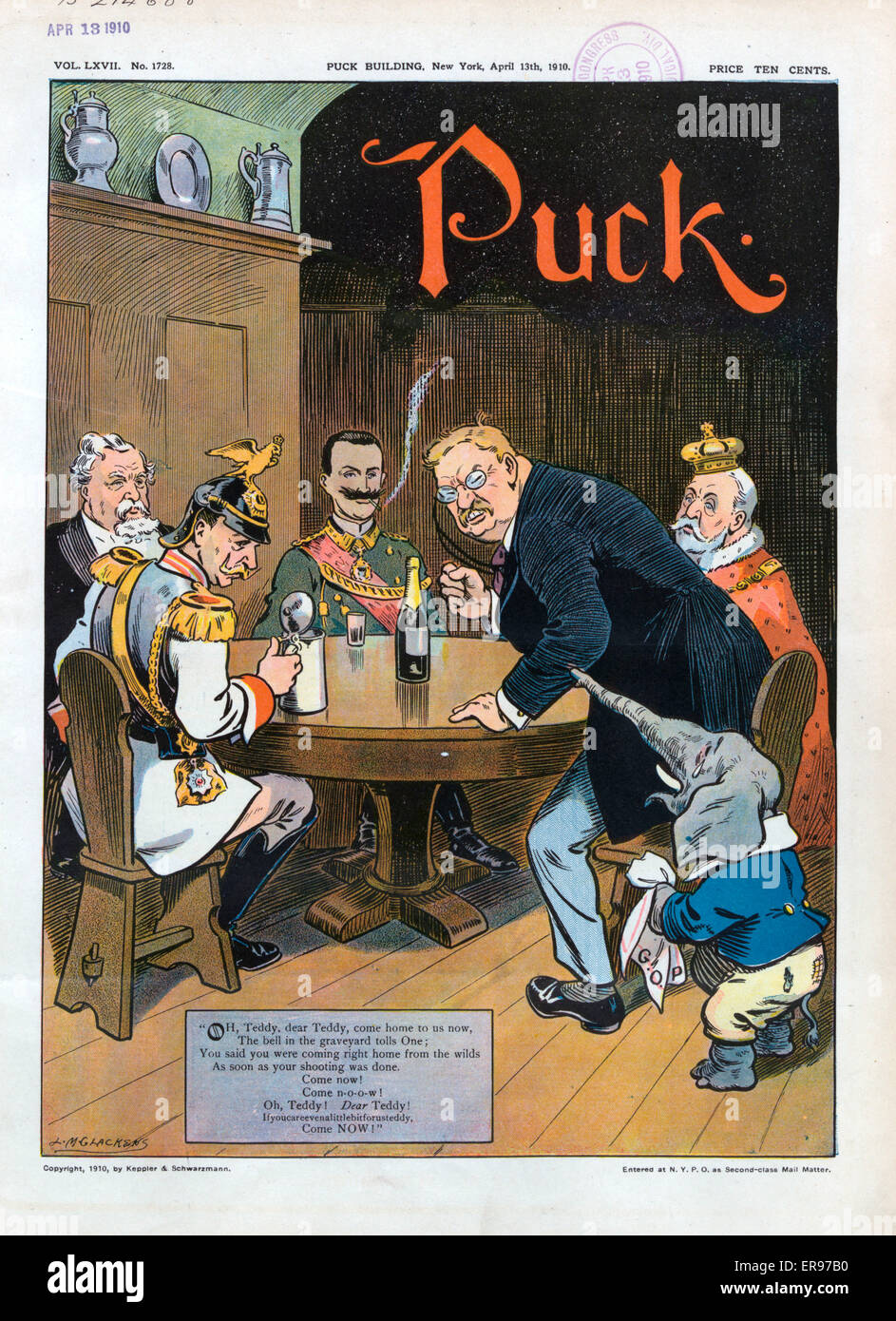 Puck cartoon magazine -Fotos und -Bildmaterial in hoher Auflösung – Alamy