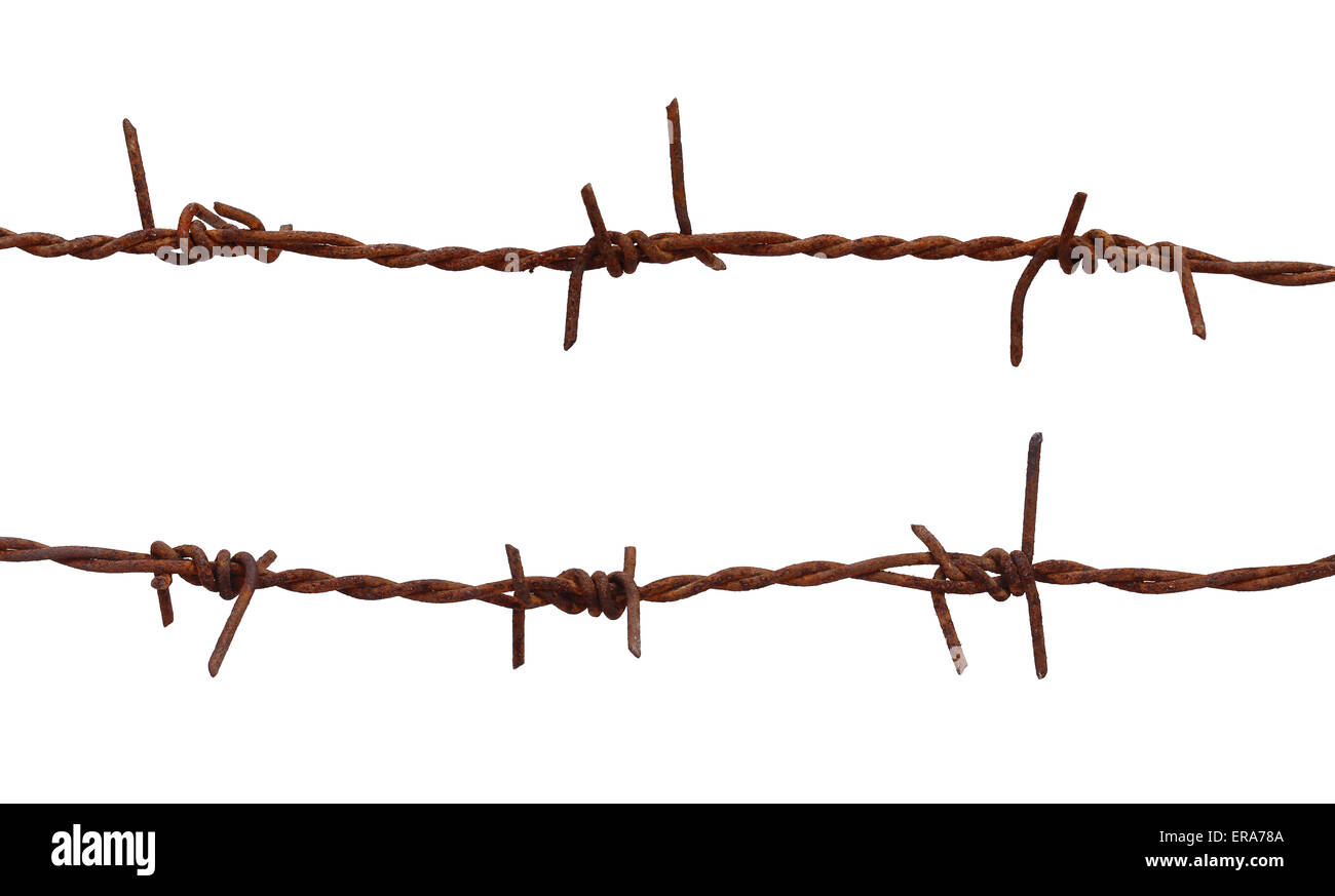 Barbed wire -Fotos und -Bildmaterial in hoher Auflösung – Alamy