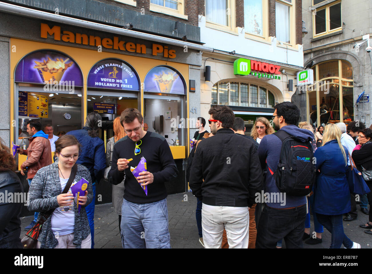 Dutch Fast Food Amsterdam Stockfotos und -bilder Kaufen - Alamy