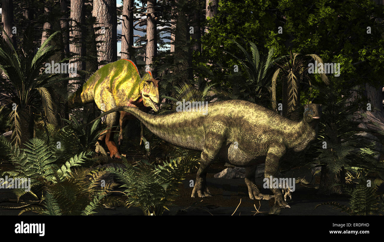 Tenontosaurus tilletti Stockfotos und -bilder Kaufen - Alamy