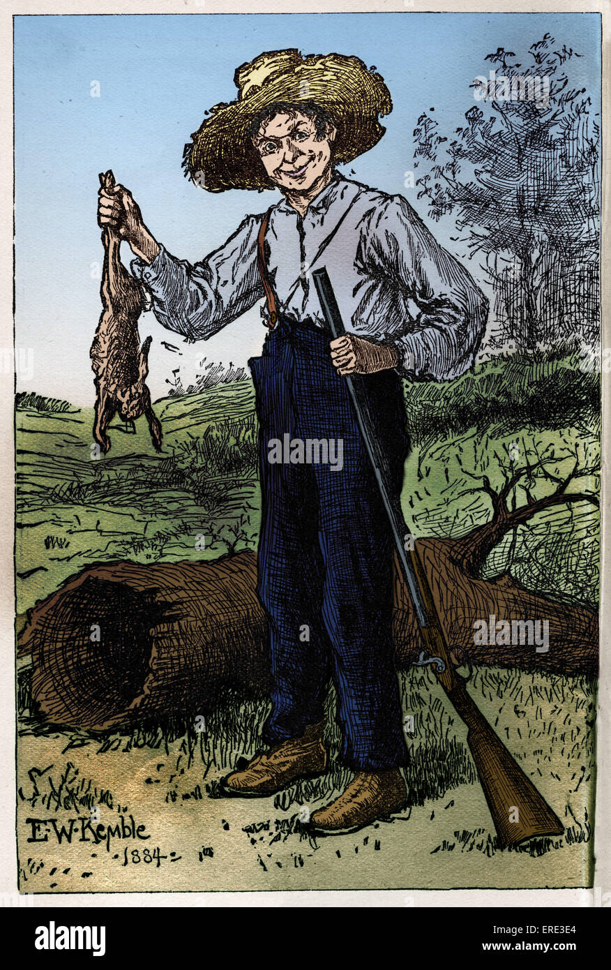 Huckleberry Finn Bilder I Farger Adventures Of Huckleberry Finn