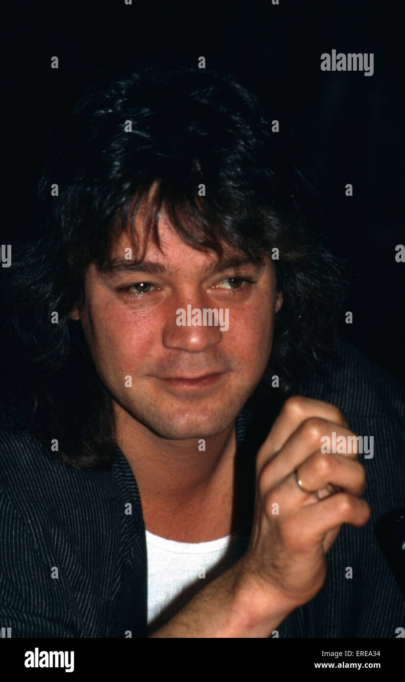 Eddie Van Halen, Portrait. Los Angeles, USA. Niederländisch ...
