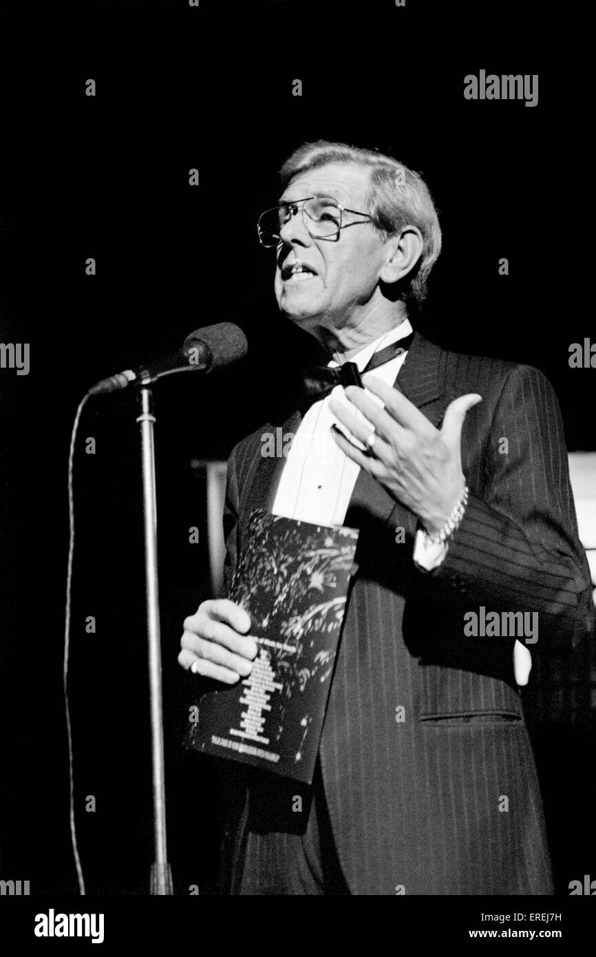 Bob Holness, englischer Schauspieler und Moderator, in der Royal Albert ...