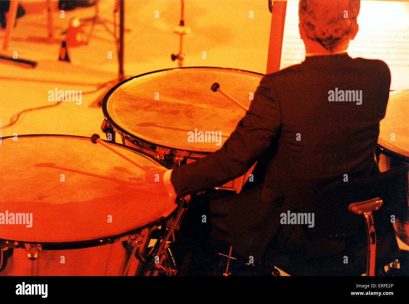Pauken mit Schlägern gespielt wird Stockfotografie - Alamy
