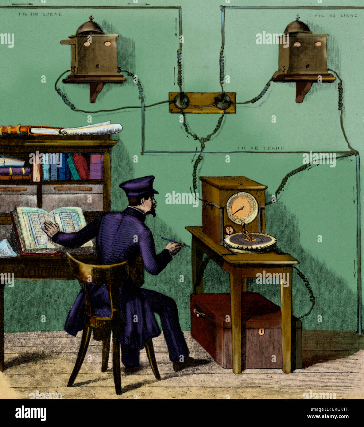 Telegraphy 19th Century Stockfotos & Telegraphy 19th Century Bilder - Alamy Telegraphy 19th Century Stockfotos & Telegraphy 19th Century Bilder - Alamy