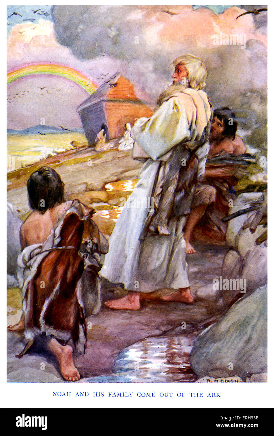 Noah his family -Fotos und -Bildmaterial in hoher Auflösung – Alamy