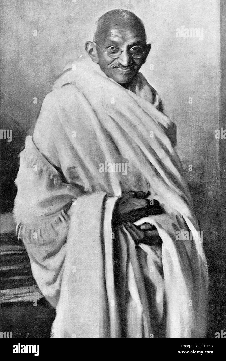 Mohandas Gandhi Stockfotos und -bilder Kaufen - Alamy