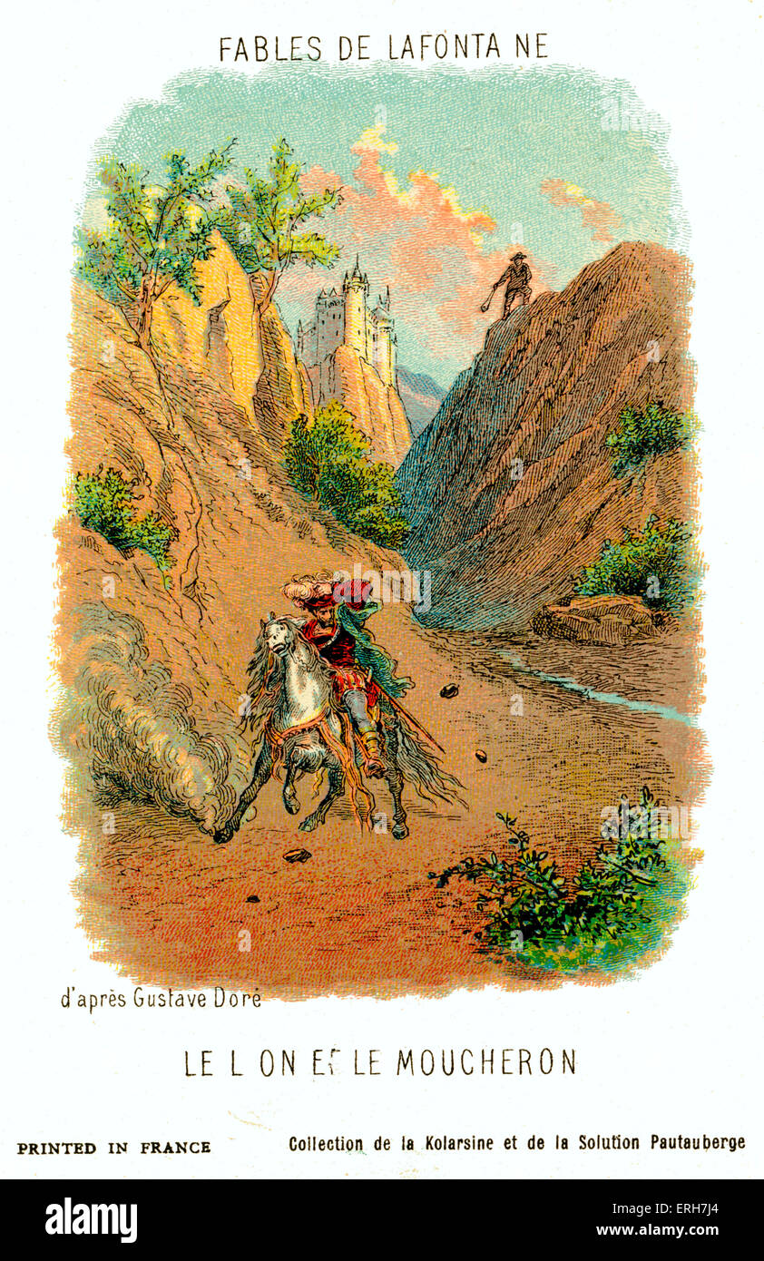 Der Löwe und die Fliege - Fabel von La Fontaine (Le Lion et le ...