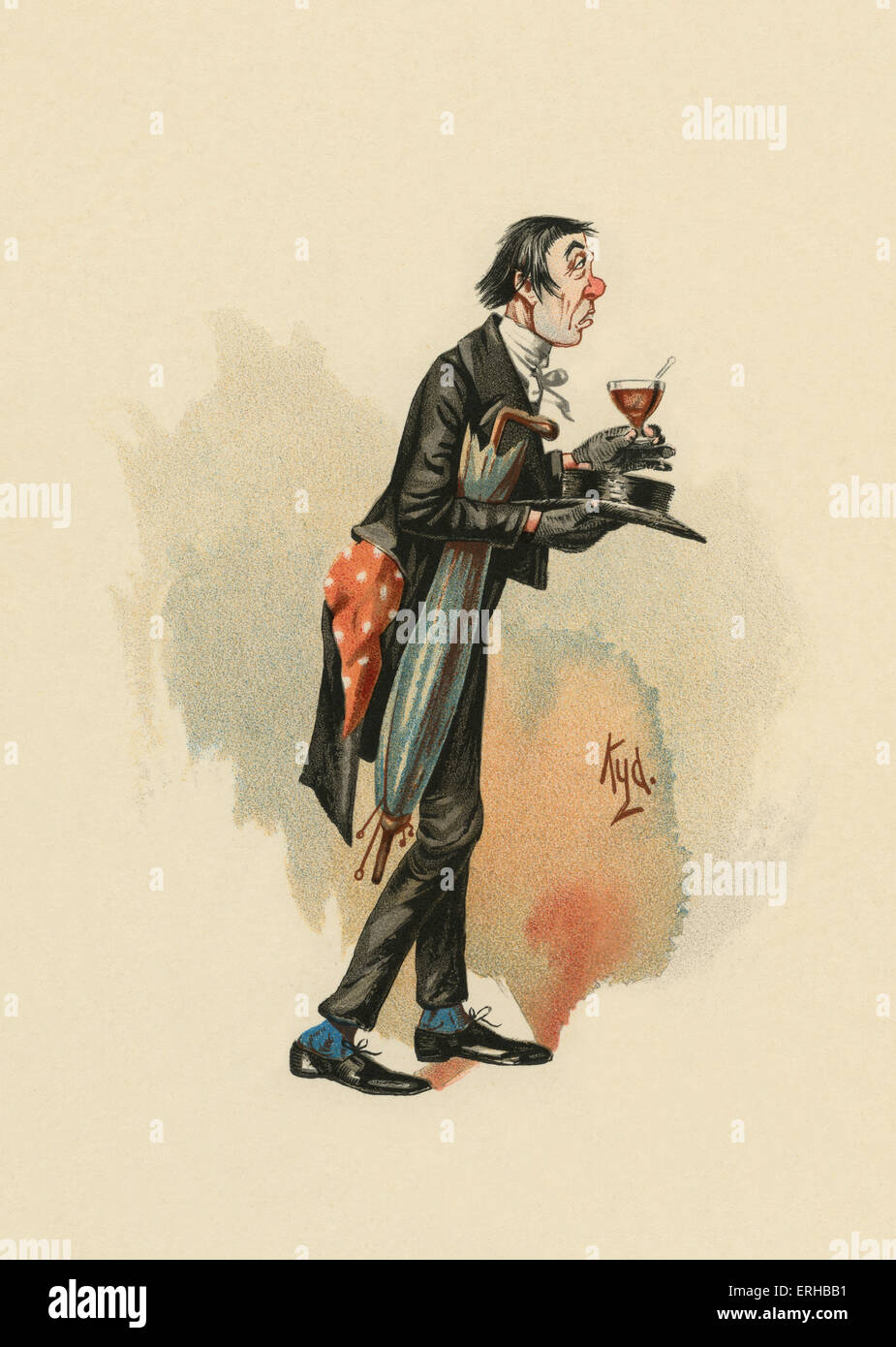 The Pickwick Papers von Charles Dickens (1836). Illustration von Herr ...