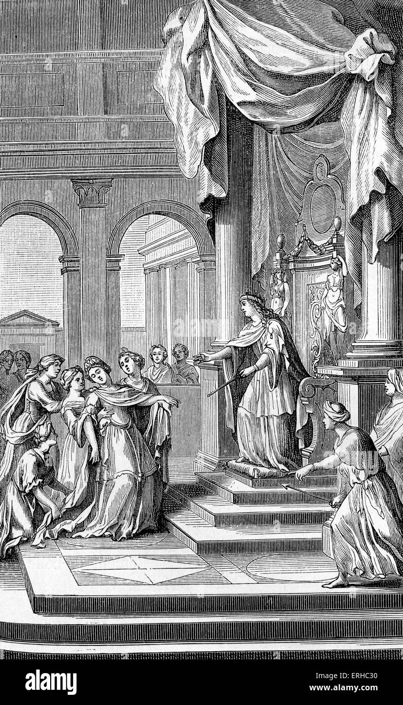 Esther Old Testament Bible Stockfotos & Esther Old Testament Bible ...