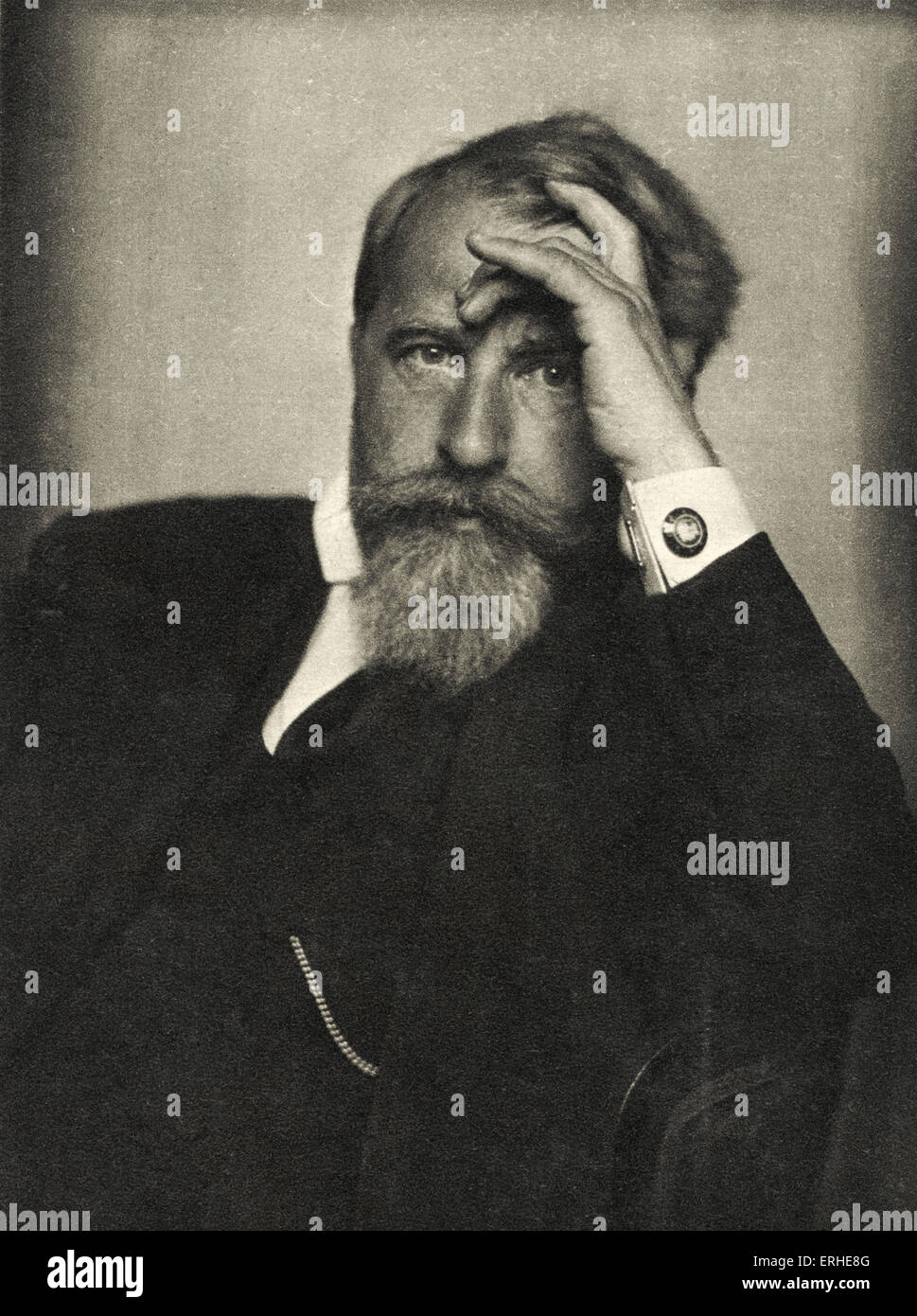 Arthur Schnitzler, Portrait. Österreichischer Dramatiker, 1862-1931. Schrieb "La Ronde" oder ...