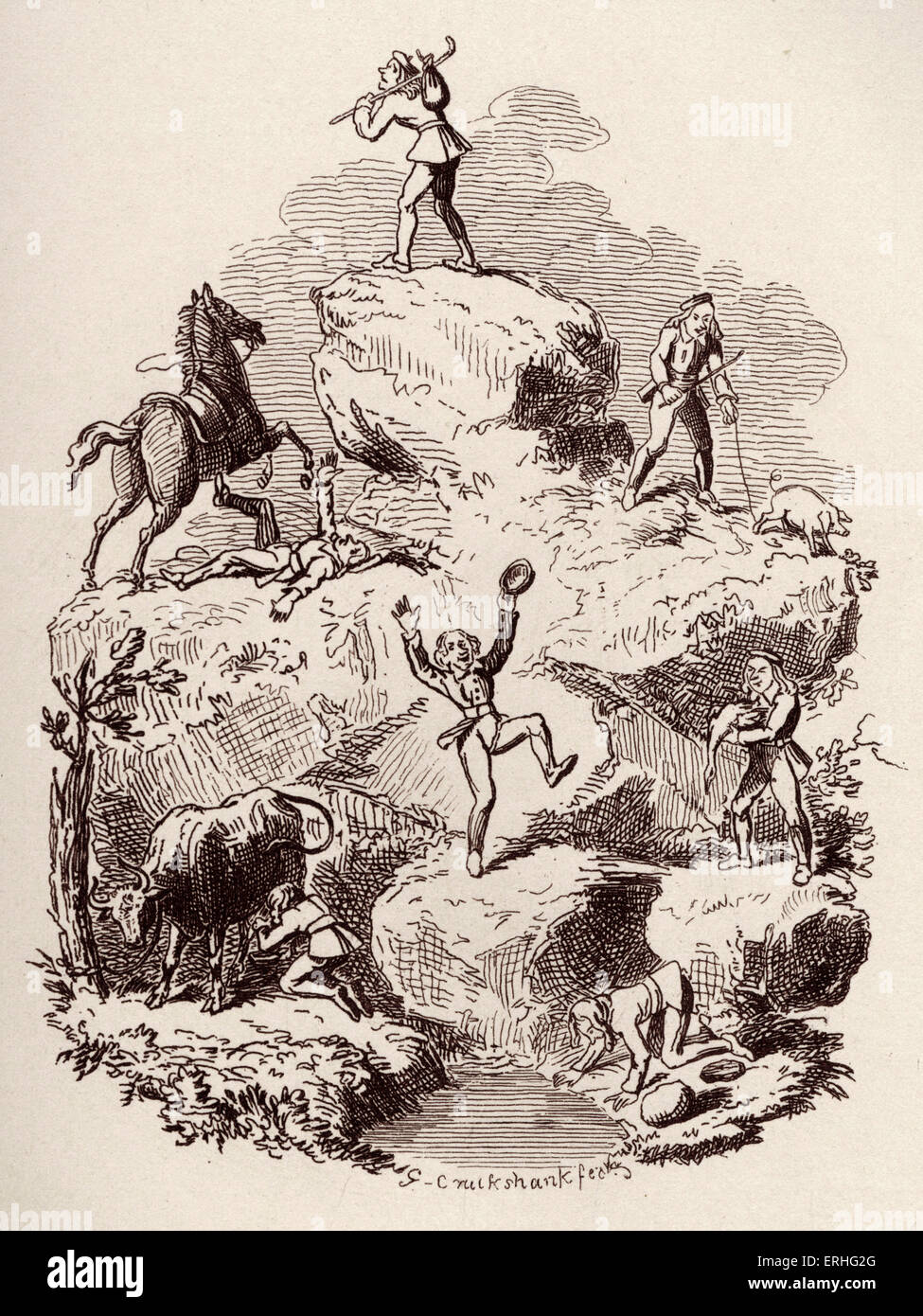 Brüder Grimm Kinder- und Hausmärchen veröffentlicht 1812-15. Später ...