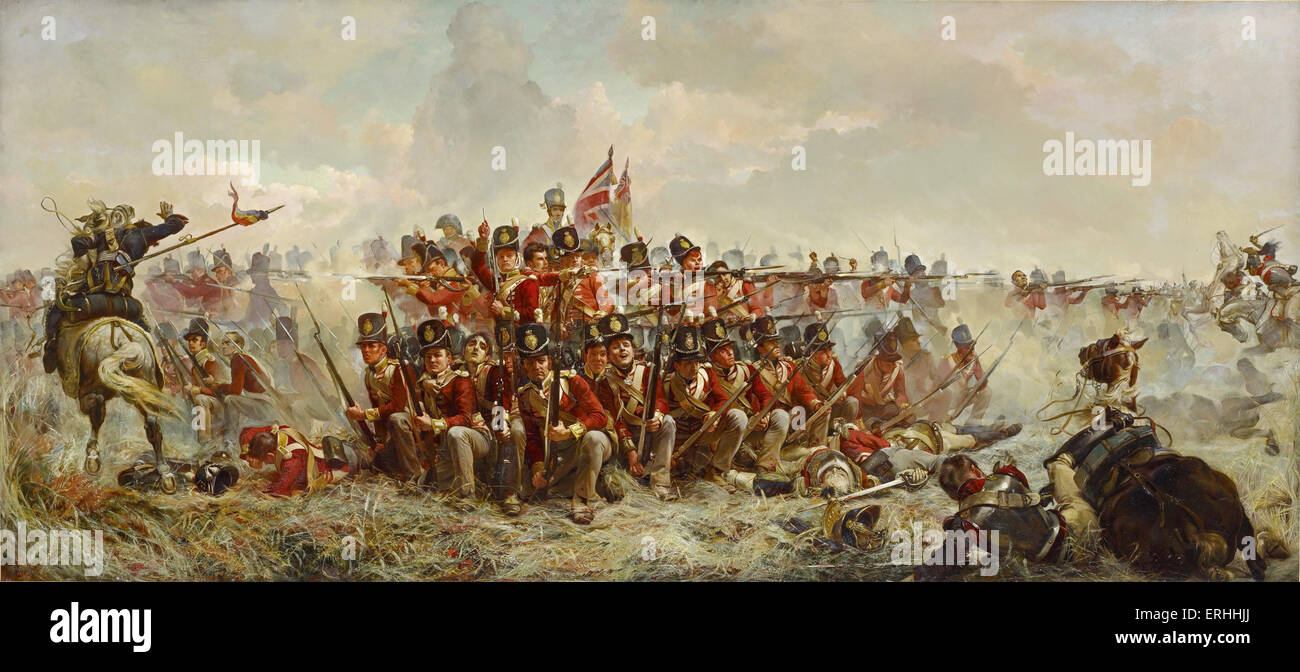 Battle of waterloo painting -Fotos und -Bildmaterial in hoher Auflösung ...