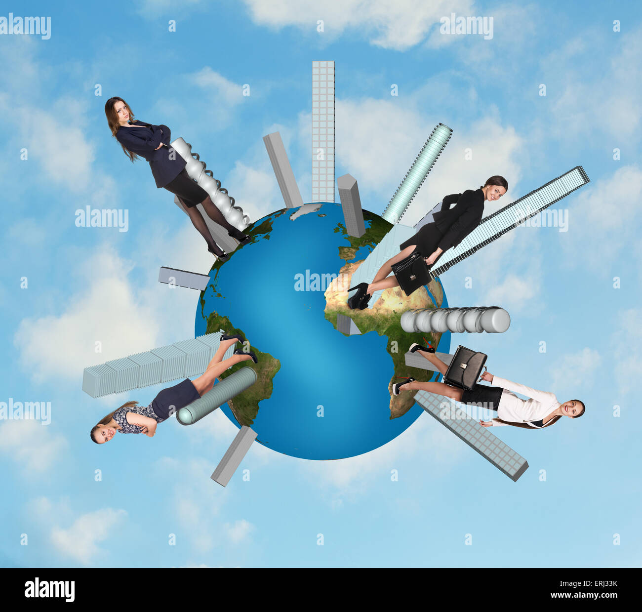 Weltkugel symbol -Fotos und -Bildmaterial in hoher Auflösung – Alamy