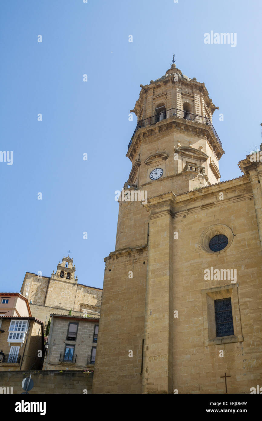 Nuestra Señora De La Asunción Kirche, Labastida, Alava, Baskenland ...