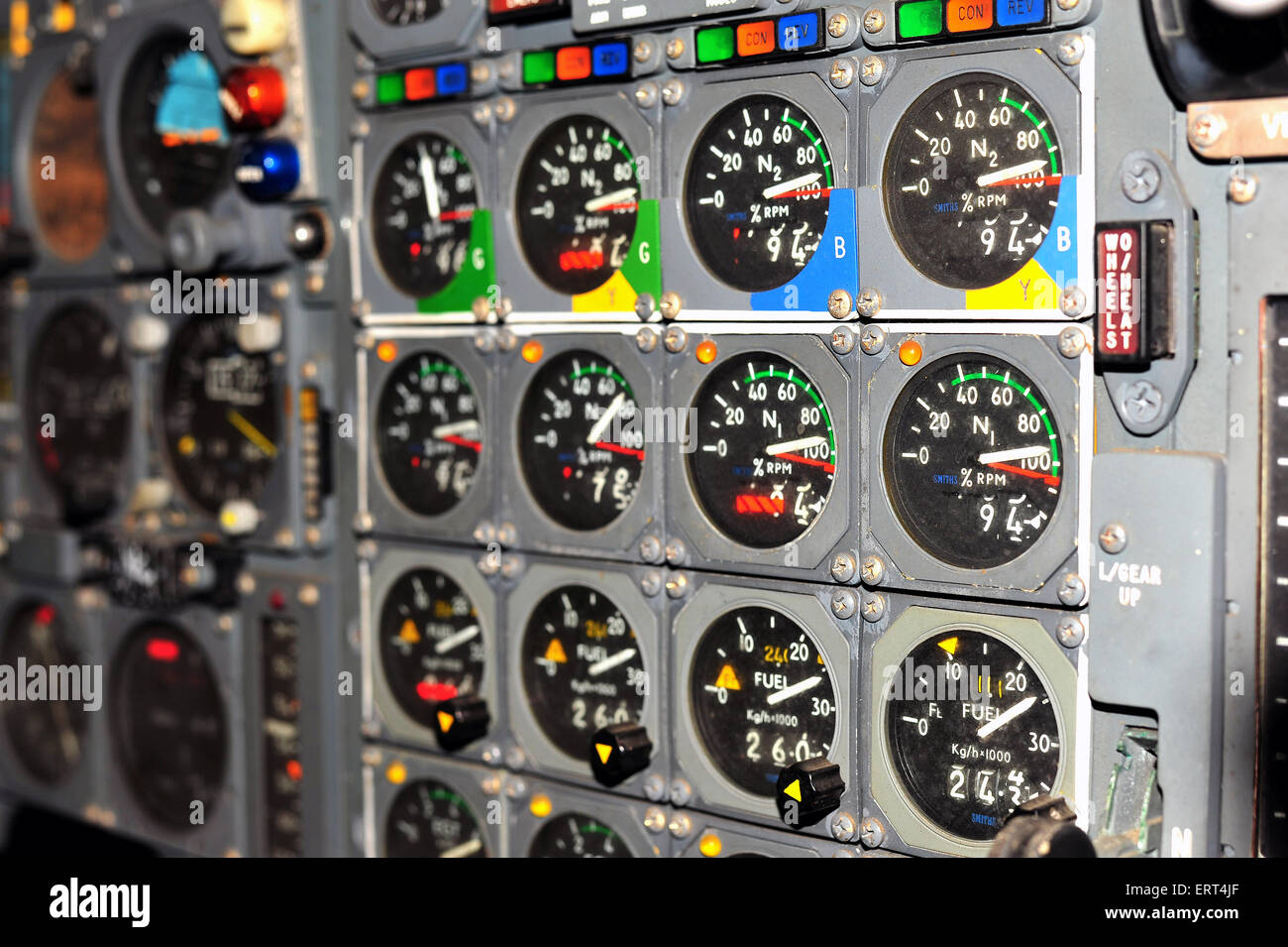 Concorde cockpit controls -Fotos und -Bildmaterial in hoher Auflösung ...
