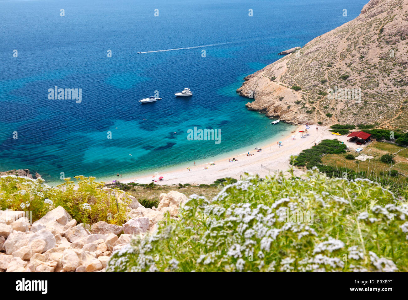 Krk croatia beach -Fotos und -Bildmaterial in hoher Auflösung – Alamy
