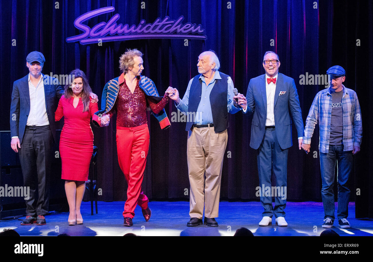 Hamburg, Deutschland. 5. Juni 2015. Pianist Charly Zastrau (l-R ...