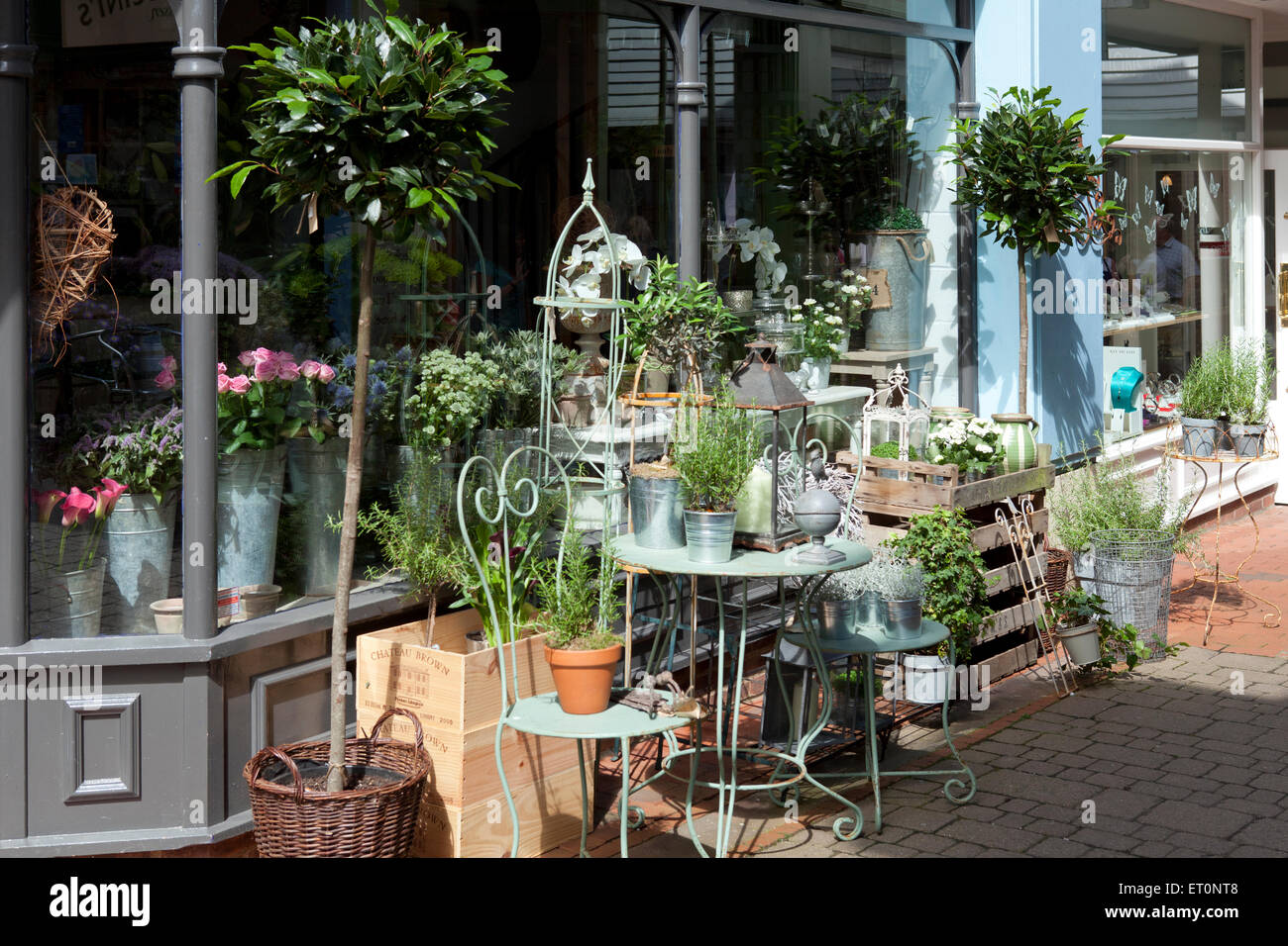 Blumenladen mit display Stockfotos und -bilder Kaufen - Alamy