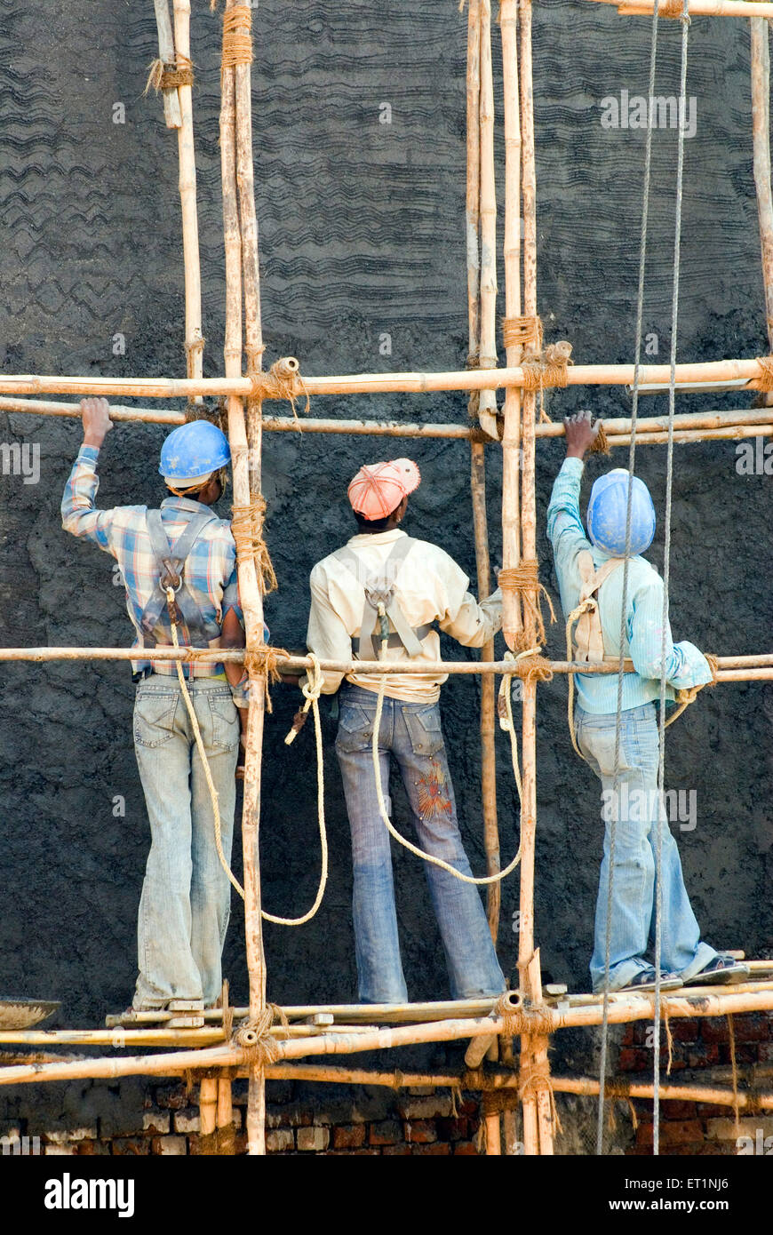 Indian Scaffolding Stockfotos und -bilder Kaufen - Alamy