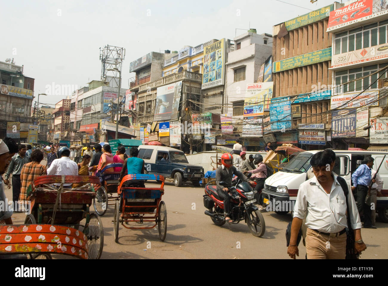 Delhi bazaar -Fotos und -Bildmaterial in hoher Auflösung – Alamy