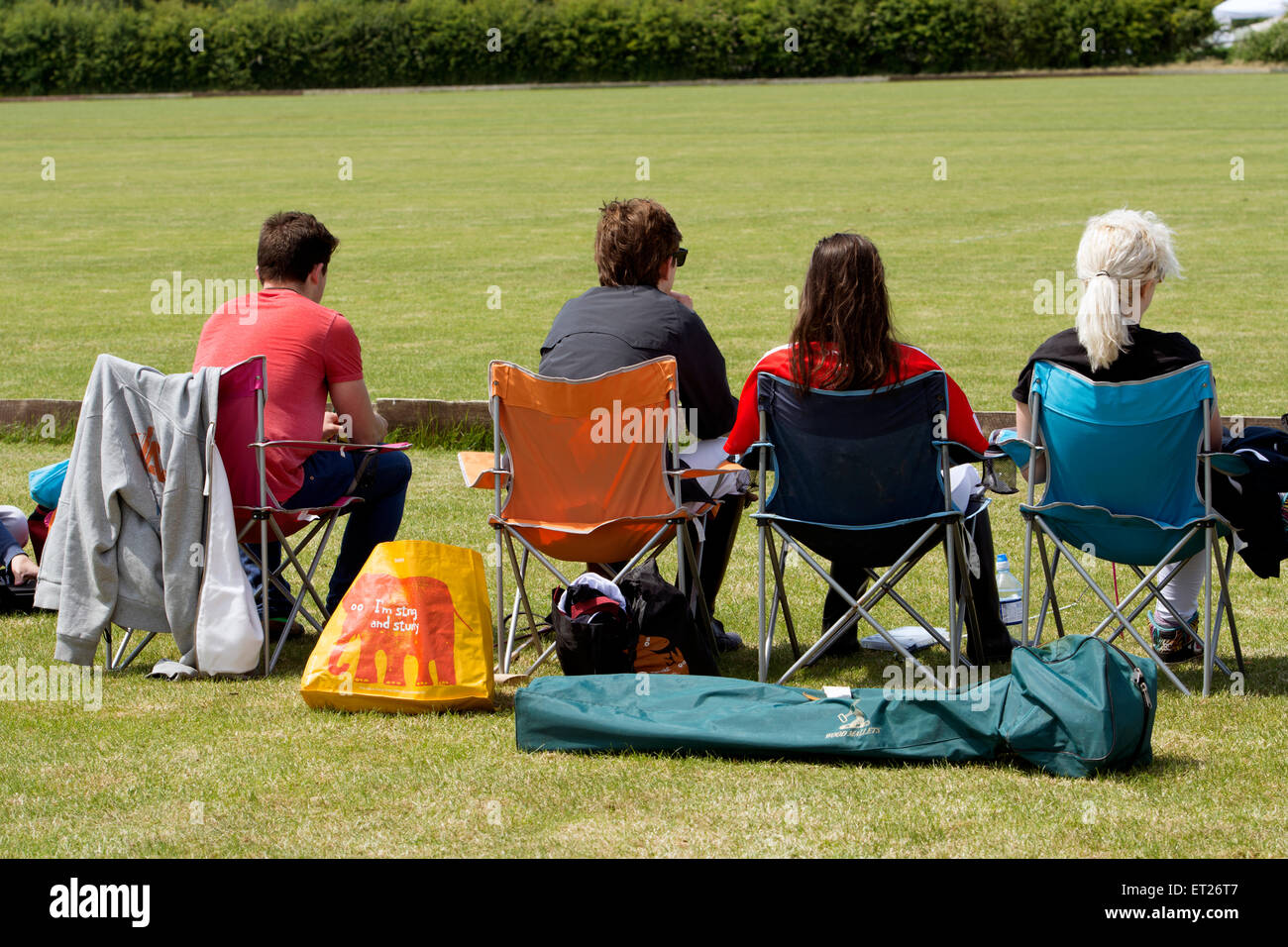 Spectators watching polo match -Fotos und -Bildmaterial in hoher ...