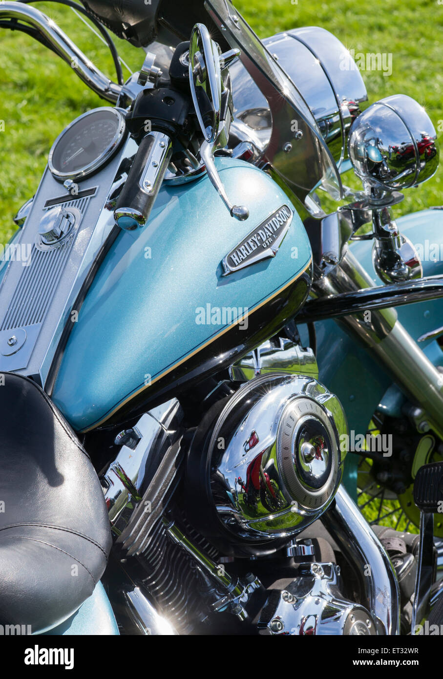 Harley Davidson Motorrad Stockfotografie - Alamy