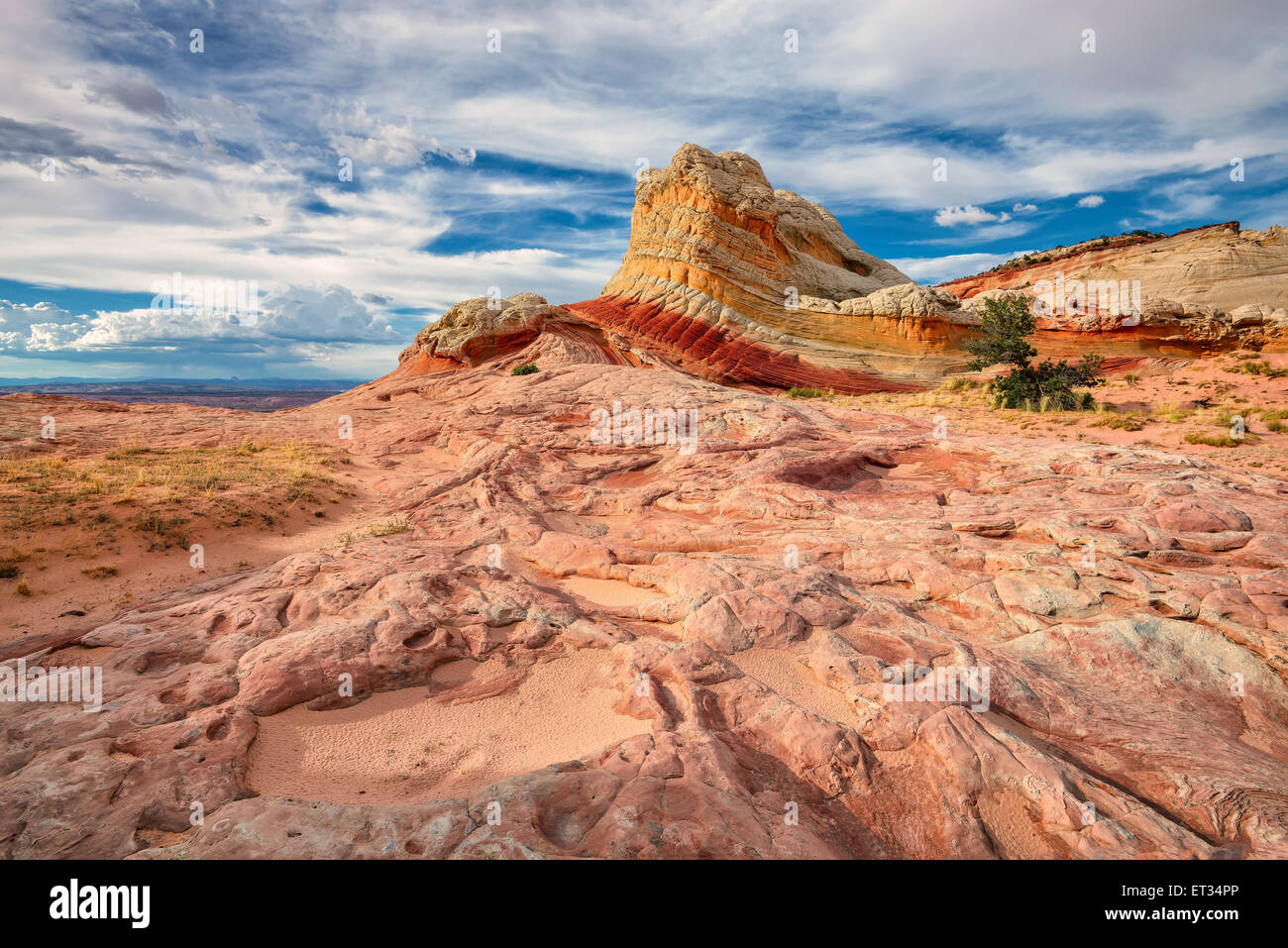 Plateau von weißen und roten Sandstein, Vermilion Cliffs. Die Fläche ...