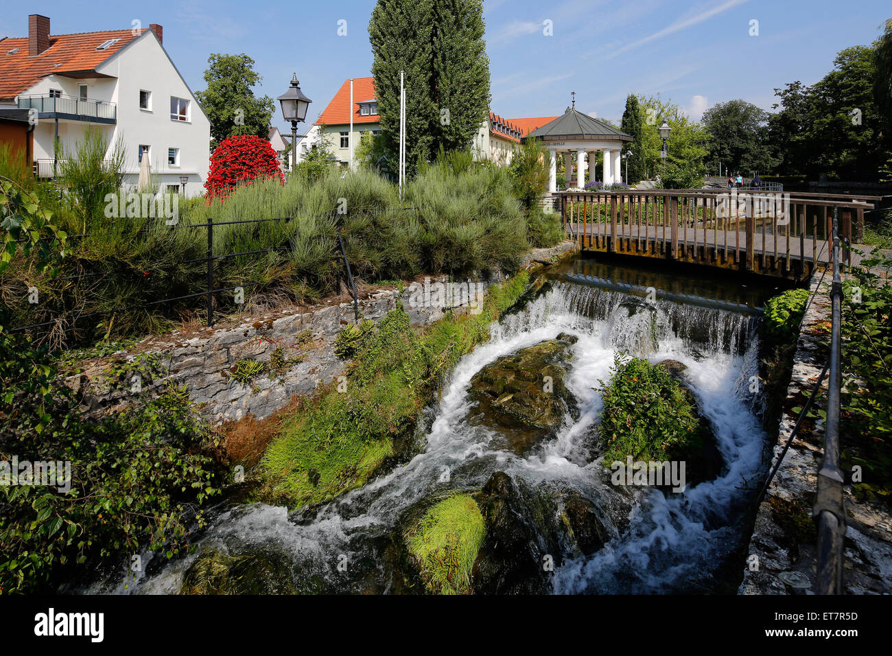 Bad Lippspringe, Deutschland, die Lippe Quelle Stockfotografie - Alamy