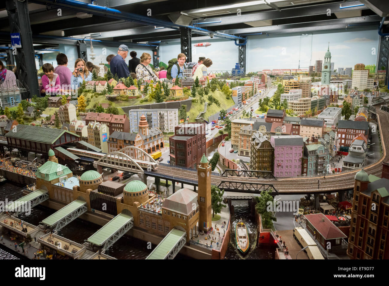 Hamburg Miniatur Wunderland Stockfotos & Hamburg Miniatur Wunderland ...