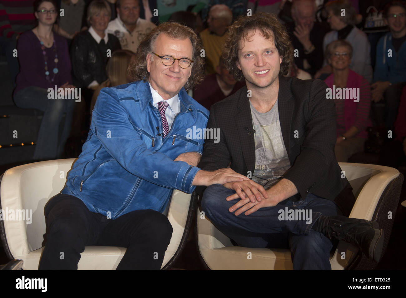 ARD-ZDF-Talkshow Markus Lanz bei Fernsehmacher-Studio Featuring: Andre ...