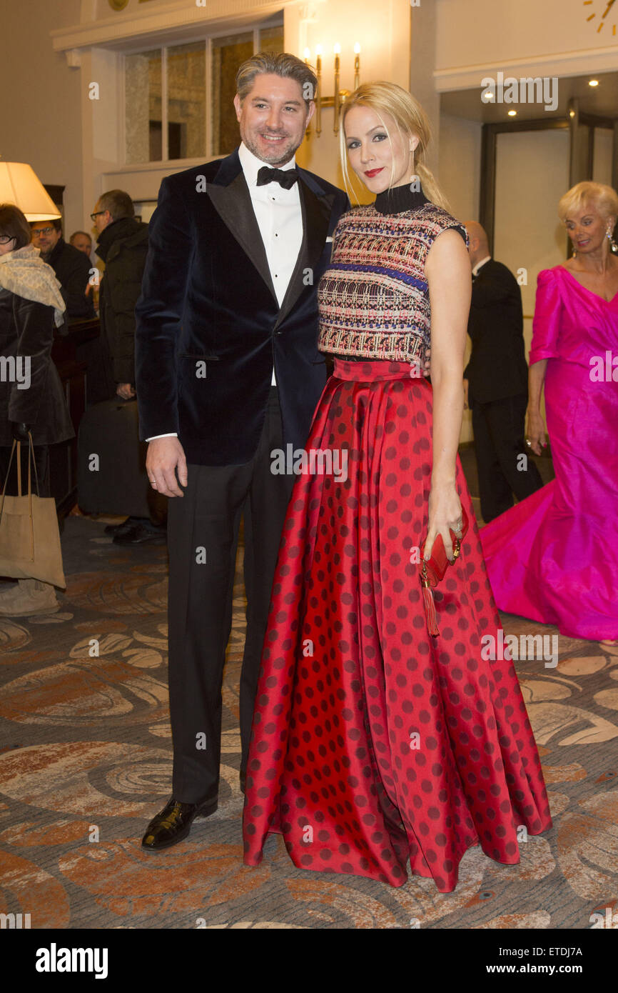 Prominente Besucher der Hamburger Presseball 2015 im Hotel Atlantik ...